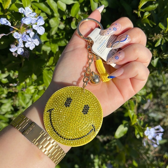 Accessories | Smiley Face Keychain | Poshmark
